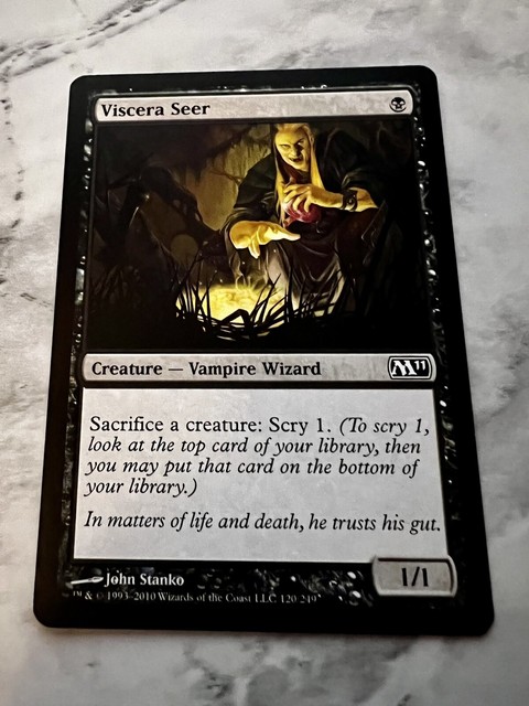 MTG Viscera Seer Magic 2011 120/249 Regular Common for sale online | eBay