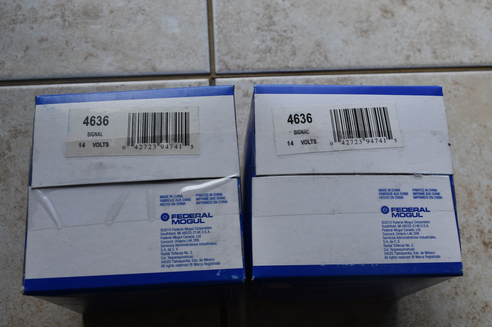 New Lot of 2 WAGNER 4636 Signal Headlight Headlamp Bulb Lamp 14 Volts ...