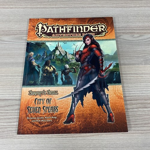 Pathfinder City De Sept Lances SERPENT'S Crâne Softback Livre RPG D&d ...