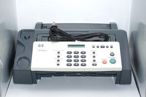 HP 640 Fax Machine, Used | eBay