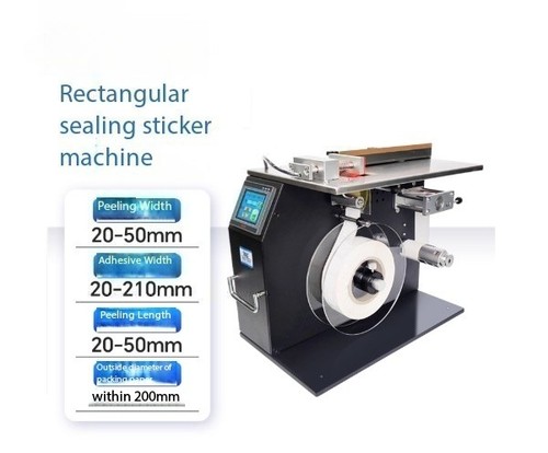 Compact Right-Angle Sealing Label Applicator Semi-Automatic Self ...