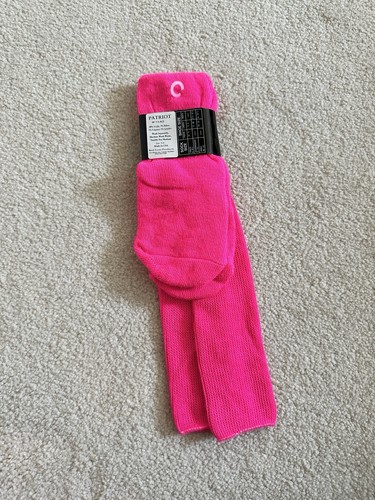 Patriot Hot Pink Tube Socks Size 9-11 | eBay