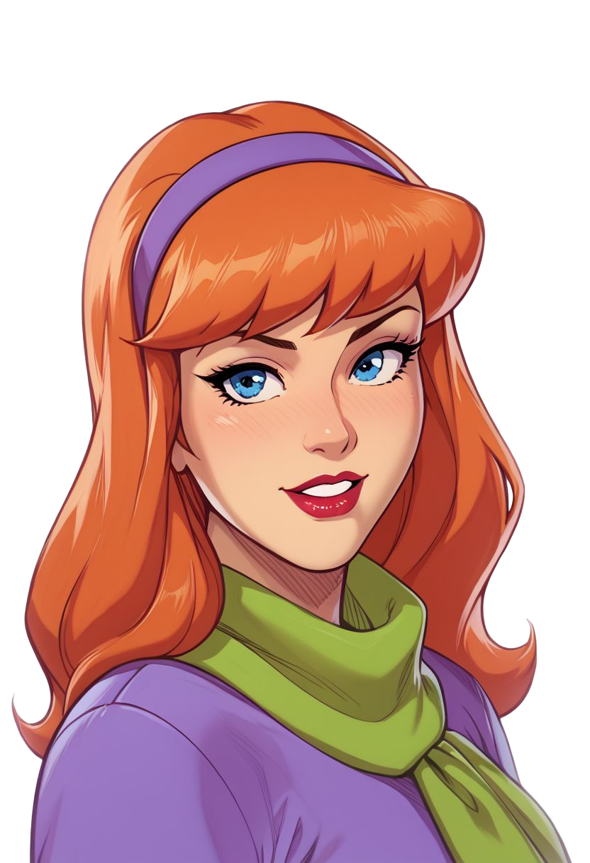 Daphne Blake Portrait Vinyl Car Decal Sticker 7" Weatherproof | eBay