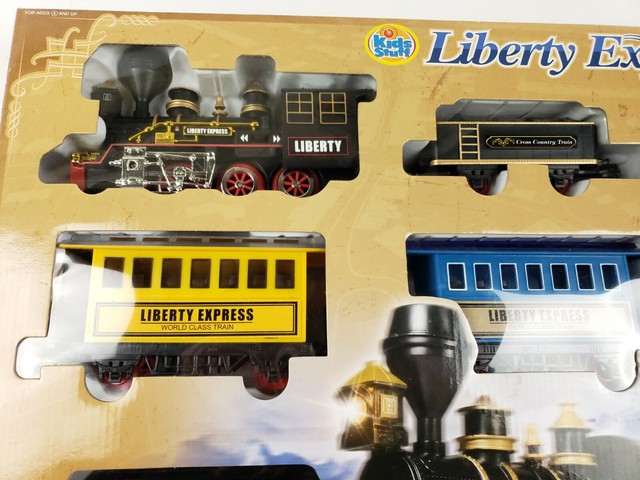 Liberty Express 7 Car Locomotive Electronic Train Set Kids Stuff Excite ...