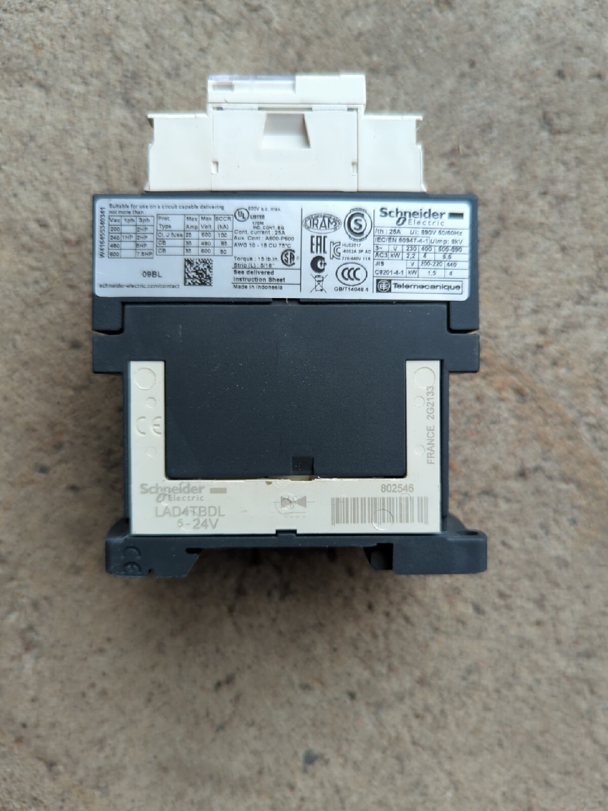 Telemecanique LC1D09BL Contactor | eBay