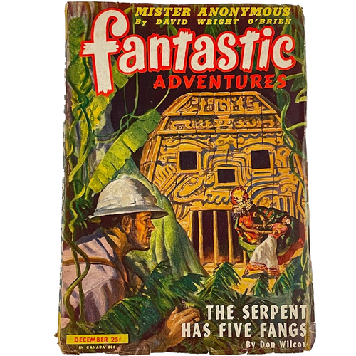 FANTASTIC ADVENTURES Dec 1945 Science Fiction & Fantasy Pulp Frank Paul ...