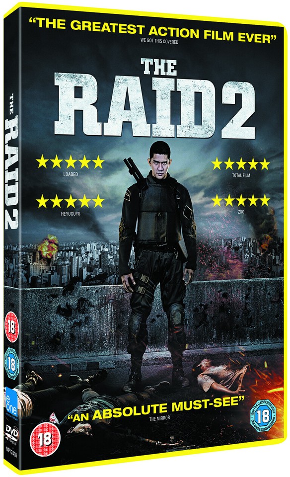 The Raid 2 (DVD) Iko Uwais Julie Estelle Yayan Ruhian Tio Pakusodewo ...