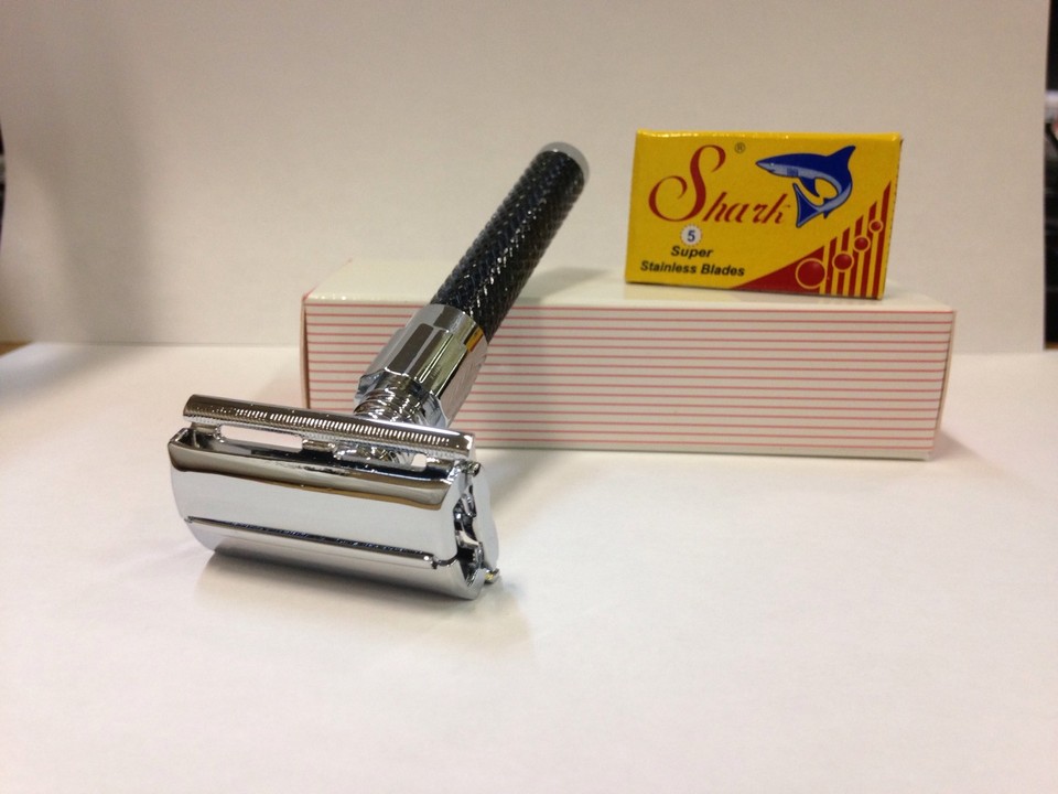 Parker 92R Ultra Heavyweight Butterfly Open Double Edge Safety Razor ...