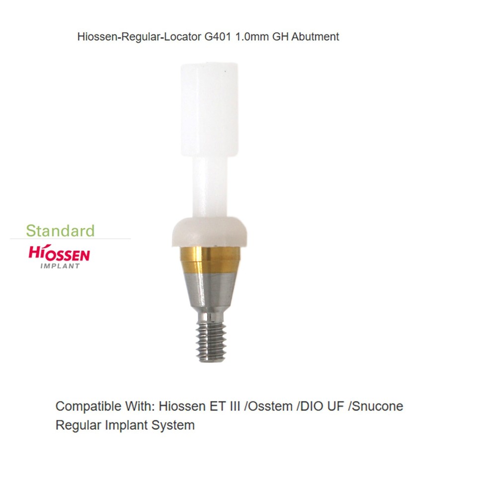 US Locator Abutment 1-7.0mm Compatible Hiossen ET Internal Hex Mini ...
