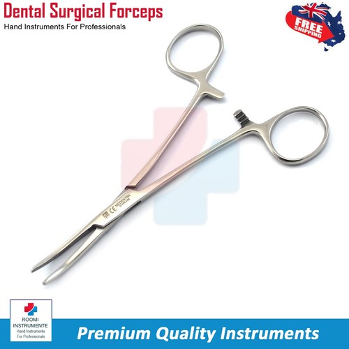 HEMOSTATIC KELLY CURVED LOCKING FORCEPS 18CM FISHING SURGICAL ...