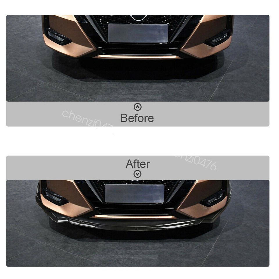 For Pontiac Firebird Car Front Bumper Lip Splitter Spoiler Chin Body ...