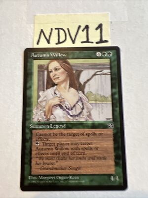 MTG Autumn Willow Homelands Regular Rare | eBay