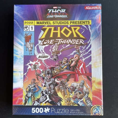 Marvel: Thor - Love and Thunder Comic - 500 Piece Jigsaw Puzzle ...