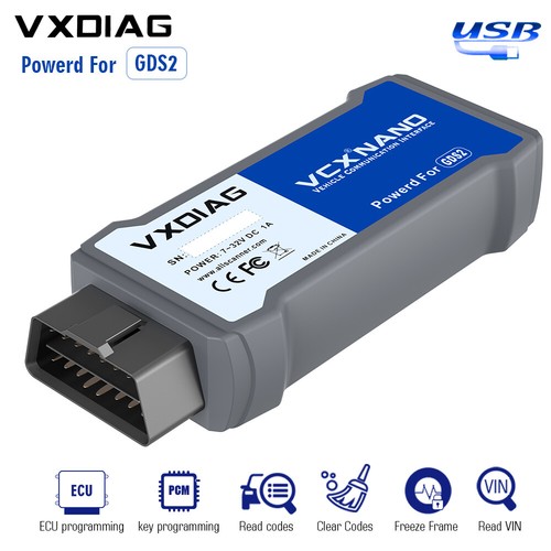 USB Version VXDIAG VCX NANO for GM/OPEL GDS2&Tech2WIN OBD2 Diagnostic ...