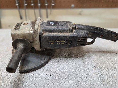 Vintage Sears Craftsman 9 Inch Grinder | eBay