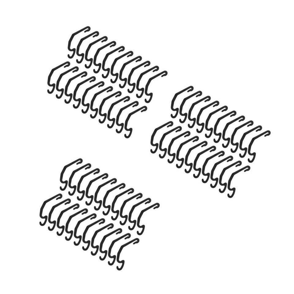 24 Pcs Small Animal Cage Fastener Puppy Clips Edge Buckle Fastening | eBay