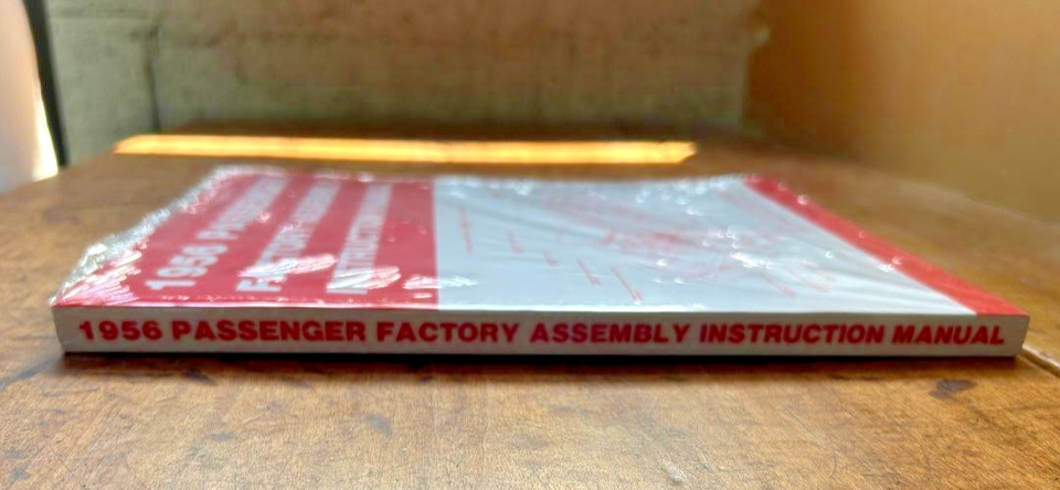 1956 Chevy Factory Assembly Instruction Manual NEW | eBay