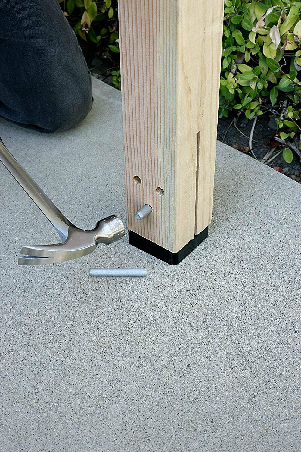 Simpson Strong Tie CPT66Z ZMAX Galvanized 6 x 6 Concealed Post Base ...