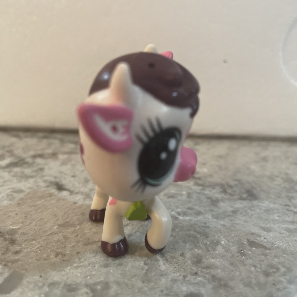 Littlest Pet Shop G5 BUTTERY GREENFIELD Cow LPS # 3747 | eBay