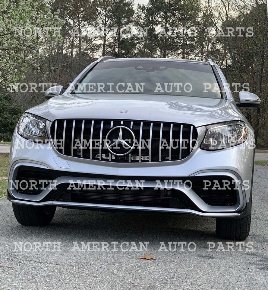 GLC 63 Front Bumper + GT Grille GLC350 GLC300 2016-2019 Body Kit New ...