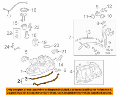 77601-48080 Toyota Band sub-assy, fuel tank, no.1 rh 7760148080, New ...