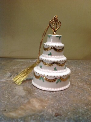Lenox 4 Tiered Christmas Cake Topper Or Tree Ornament | eBay