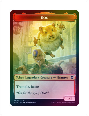 1x Boo Token, Foil, Commander Legends Baldur's Gate, Magic MTG NM | eBay