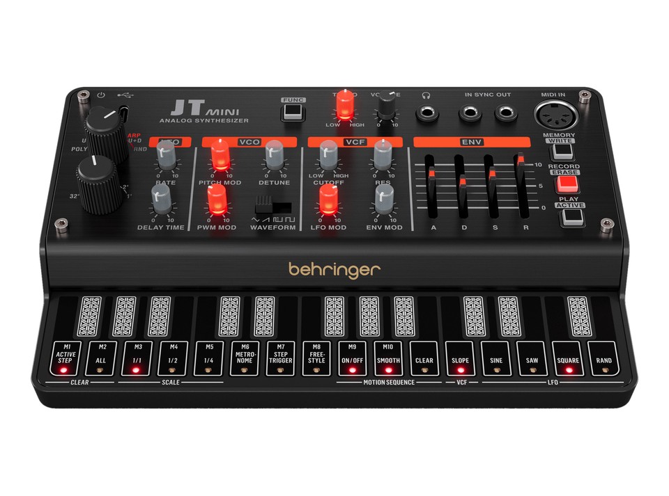 Behringer JT MINI Analog Polyphonic Desktop SYNTHESIZER NEW PERFECT ...