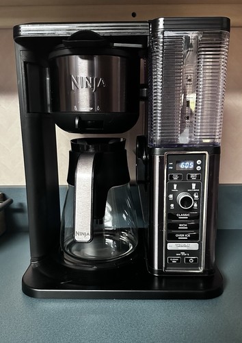 Ninja CM300 Hot & Iced, Single Serve or Drip Coffee System 10 Cup Glass ...