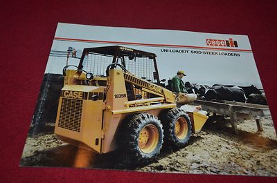 Case International Uni-Loader Skid Steer Loader Dealers Brochure YABE10 ...
