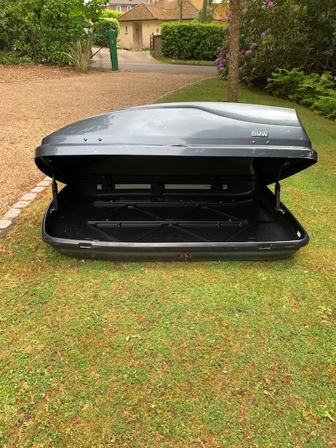 BMW roof box 127cm 320L with mounting kit | eBay UK