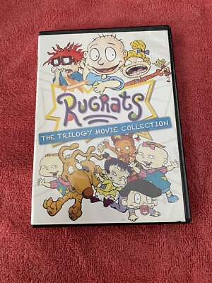 The Rugrats Trilogy Movie Collection Nickelodeon Dvd 3 Disc Set ...