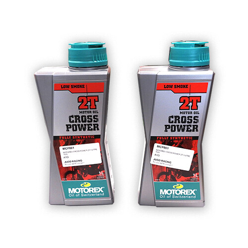 MOTOREX CROSSPOWER 2T MOTORCYCLE RACING 2 STROKE ENGINE OIL x 2, 1 ...