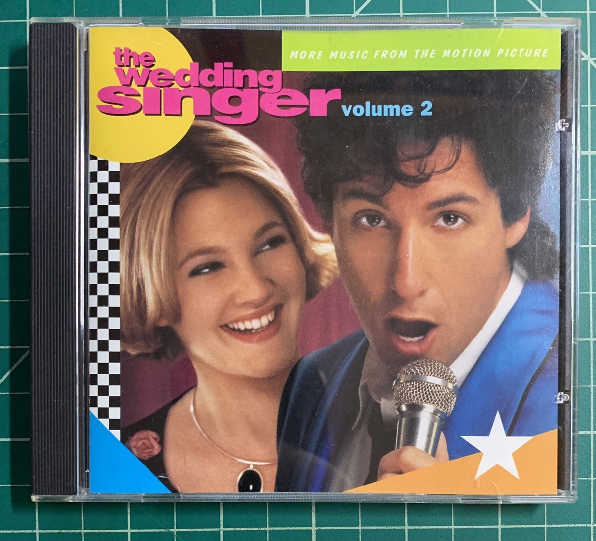 Wedding Singer Soundtrack CD The Wedding Singer Vol. 2 Soundtrack
