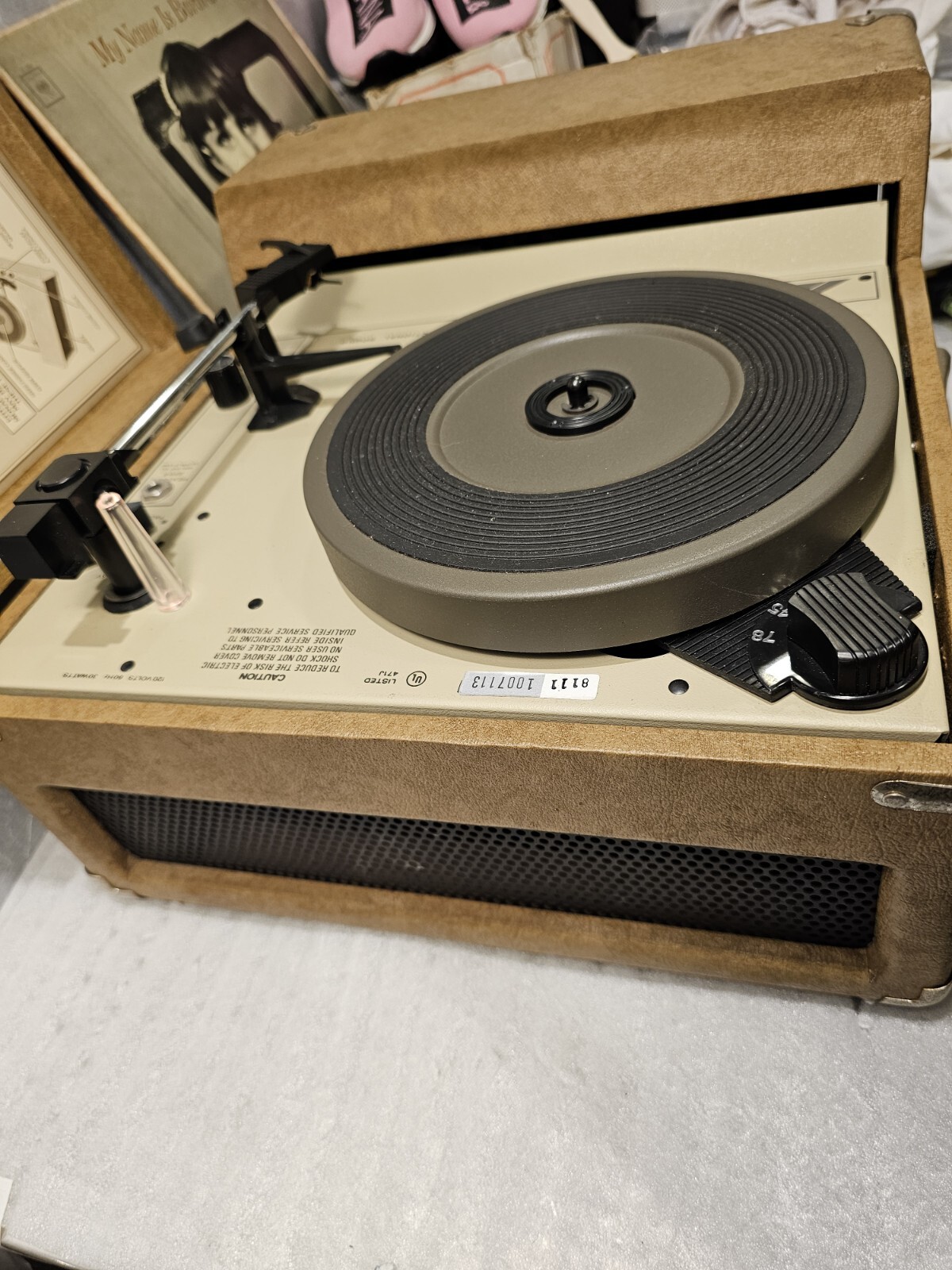 Wow!! Audiotronics Model 304T, 4-Speed 16/33/45/78 RPM, Turntable ...