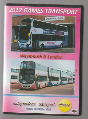2012 Games Transport - Weymouth & London (DVD) Bus Transport DVD ~ D161 ...