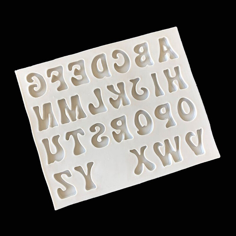 Numbers Molds Letters Silicone Mold 3D Fondant Mold Cakes Decorating ...