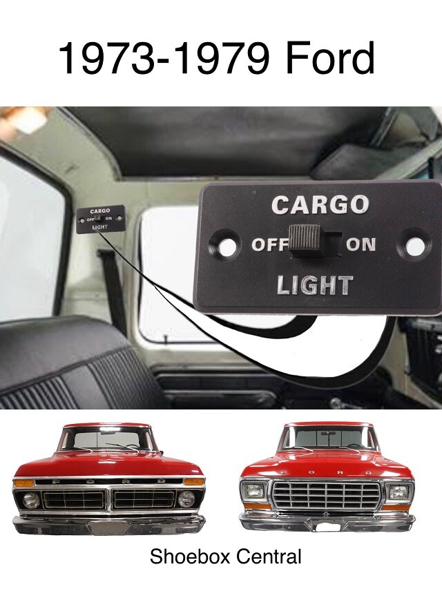 1973 - 1979 Ford Pickup Truck Bed Cargo Light Switch Assembly NEW | eBay
