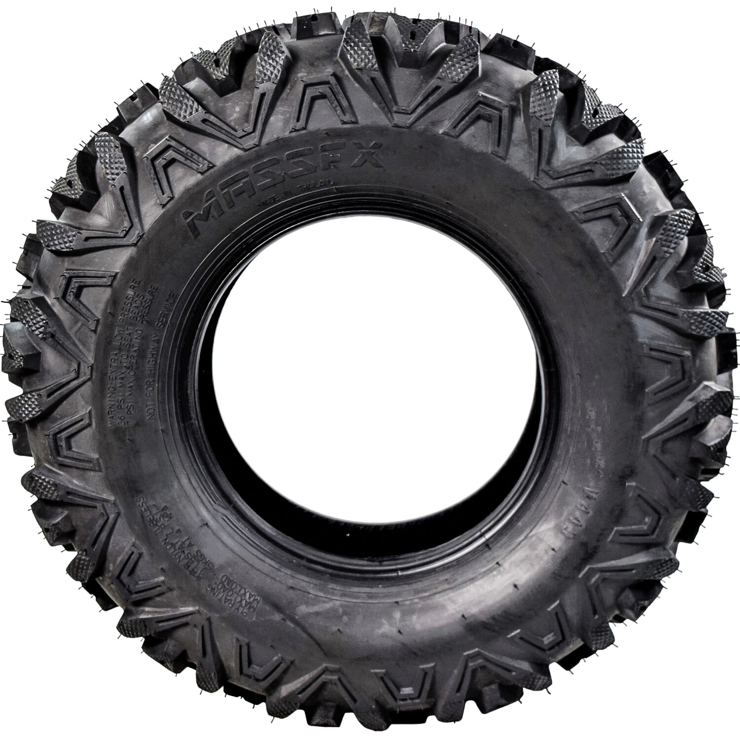 MassFX KT Rear 25x10.00-12 25x10-12 50F 6 Ply A/T All Terrain ATV UTV ...