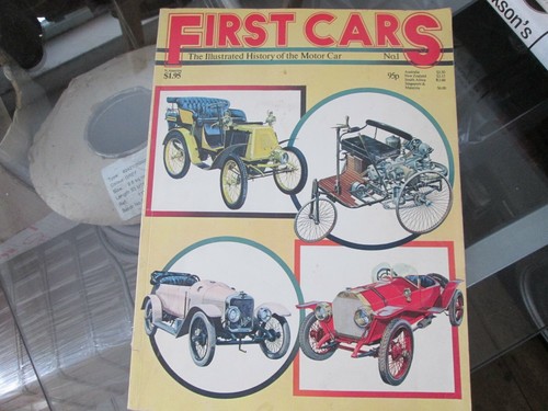 FIRST CARS No1 ILLUSTRATED HISTORY OF THE MOTOR CAR PRINTED 1976 | eBay UK