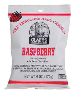 CLAEYS Old Fashioned Raspberry Hard Candy 6 oz. 2 pk | eBay