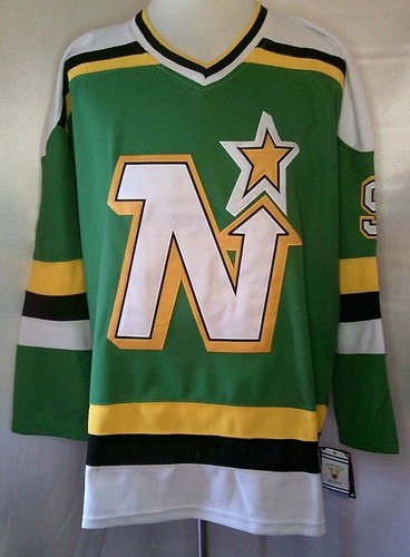 Mike Modano Dallas Stars Green, White & Black "1988-91 Throwback" CCM ...