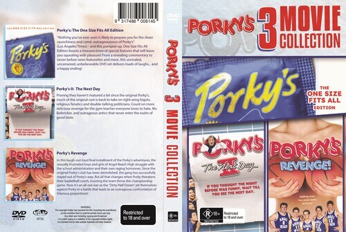 Porky's: 3 Movie Collection [New DVD] Australia - Import, NTSC Region 0 ...