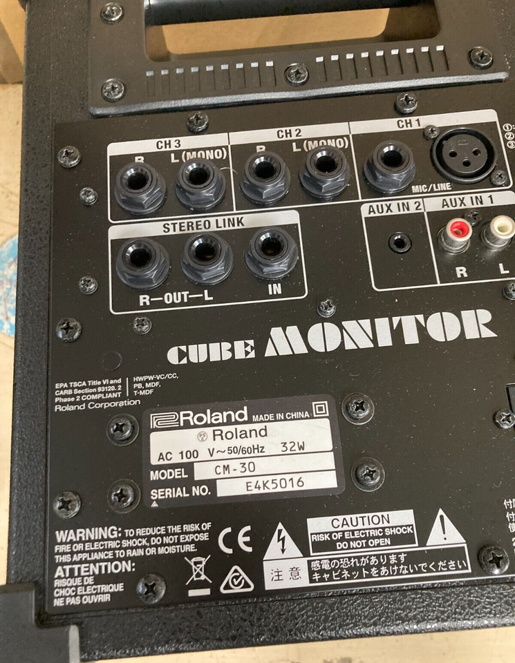 Roland Cube Monitor 30W CM-30, AC100V | eBay
