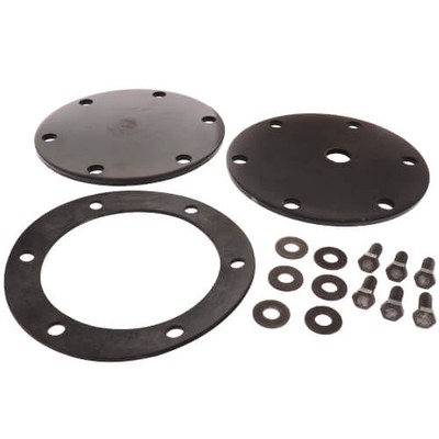Burnham 110048-01 Tapped Cover Plate 1/2" NPT With Gasket & Bolts | eBay