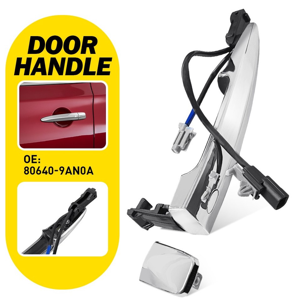 Left Side Driver Exterior Door Handle For 2015 2016 2017 2018 2019 ...