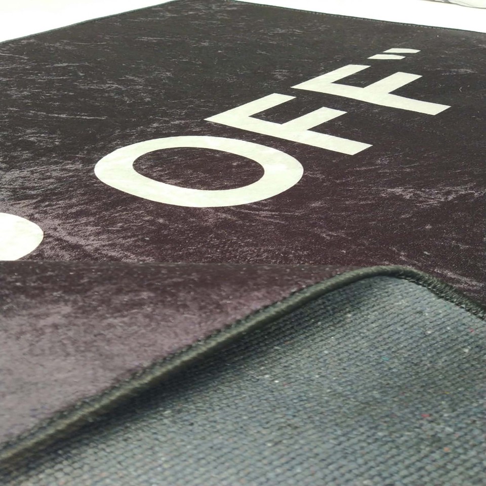 Keep Off Rug, Black Keep off, Personalized Gift, Keepoff, Custom Rug ...