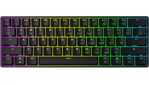 RGB Lighting Mini (MZ60-60%) Optical Micro USB Wired Keyboard | eBay