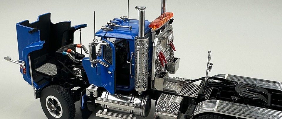 HHR138F-3 - 1:50 scale Mack Superliner Heavy Spec - Blue over Black | eBay