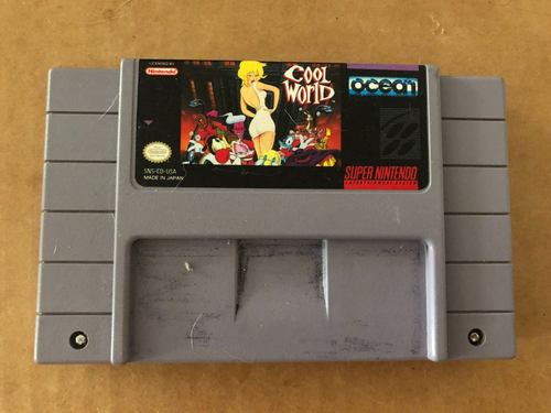 Cool World (Super Nintendo Entertainment System, 1993) SNES Tested | eBay